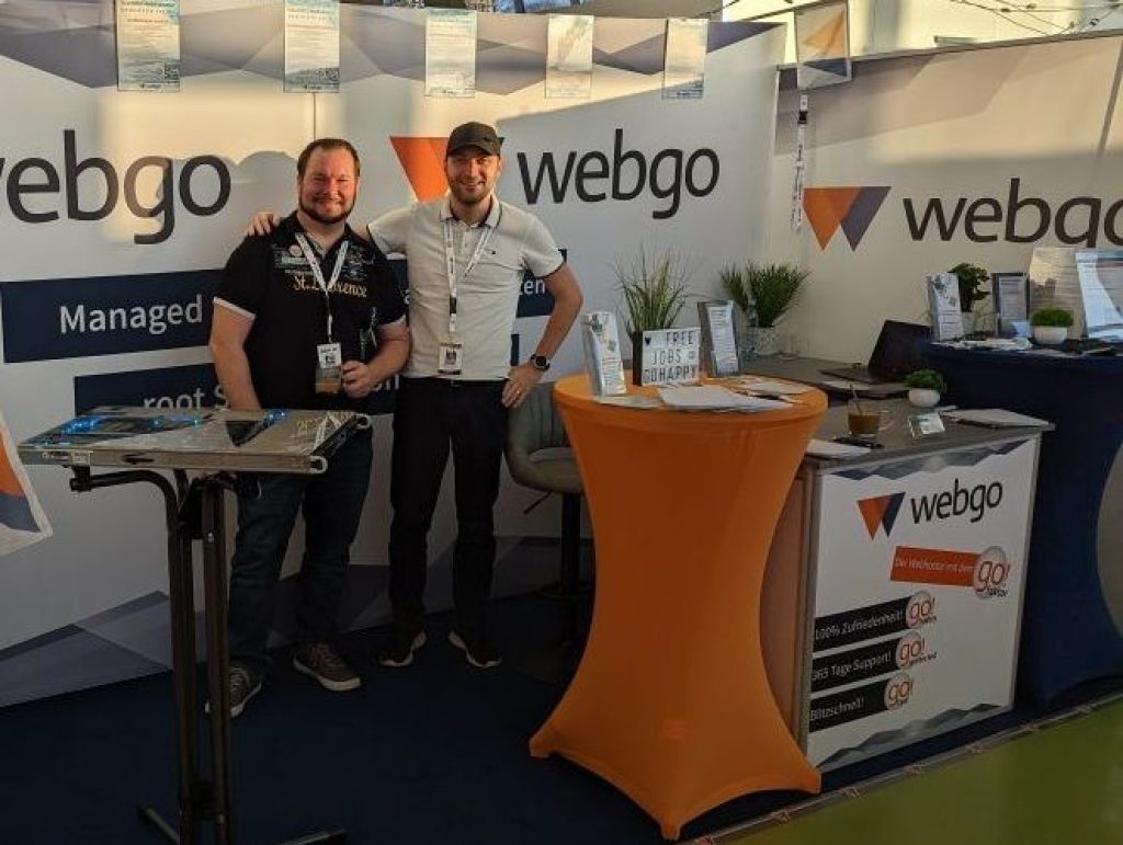 webgo auf der Jobmesse 2023 in Hamburg · webgo.de